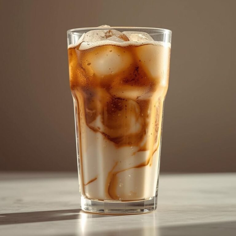 Classic Iced Coffee with Milk (No Machine)